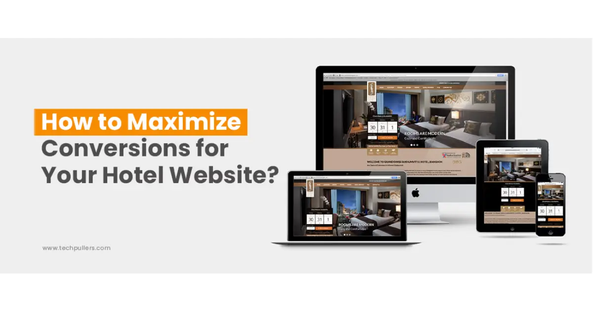 Digital Makreting Hotel Website | Maximize Conversions - techpullers
